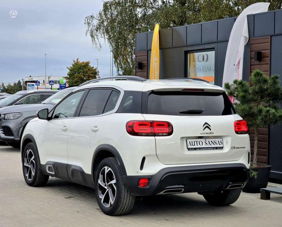 Balts Citroen C5 Aircross 2019 Tauragė, ar dzinēja tilpumu 1.20 L un nobraukumu 190 tūkst. km par 8800 €, foto 8 vietnē AUTOMOTO.COM.LV
