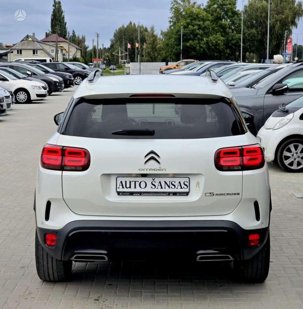 White Citroen C5 Aircross 2019 in Taurage, with an engine capacity of 1.20 L and mileage of 190 thousand km for 8800 €, photo 11 on AUTOMOTO.COM.LV