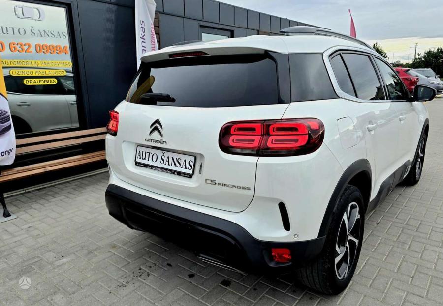 Balts Citroen C5 Aircross 2019 Tauragė, ar dzinēja tilpumu 1.20 L un nobraukumu 190 tūkst. km par 8800 €, foto 13 vietnē AUTOMOTO.COM.LV