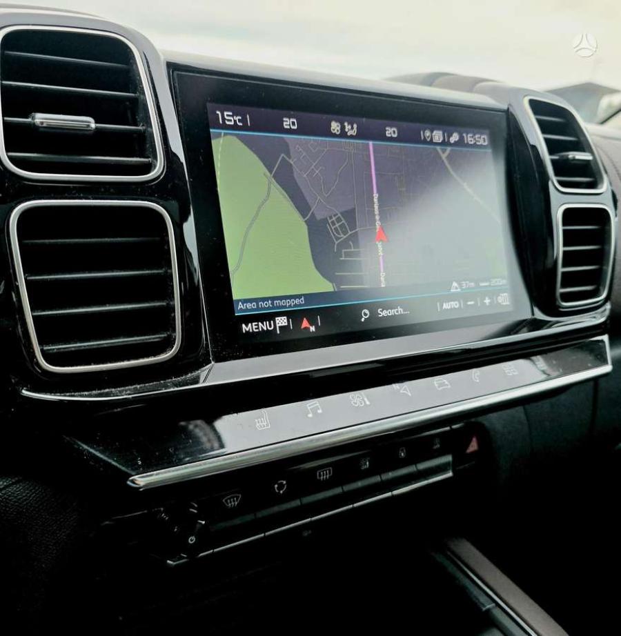 Balts Citroen C5 Aircross 2019 Tauragė, ar dzinēja tilpumu 1.20 L un nobraukumu 190 tūkst. km par 8800 €, foto 19 vietnē AUTOMOTO.COM.LV