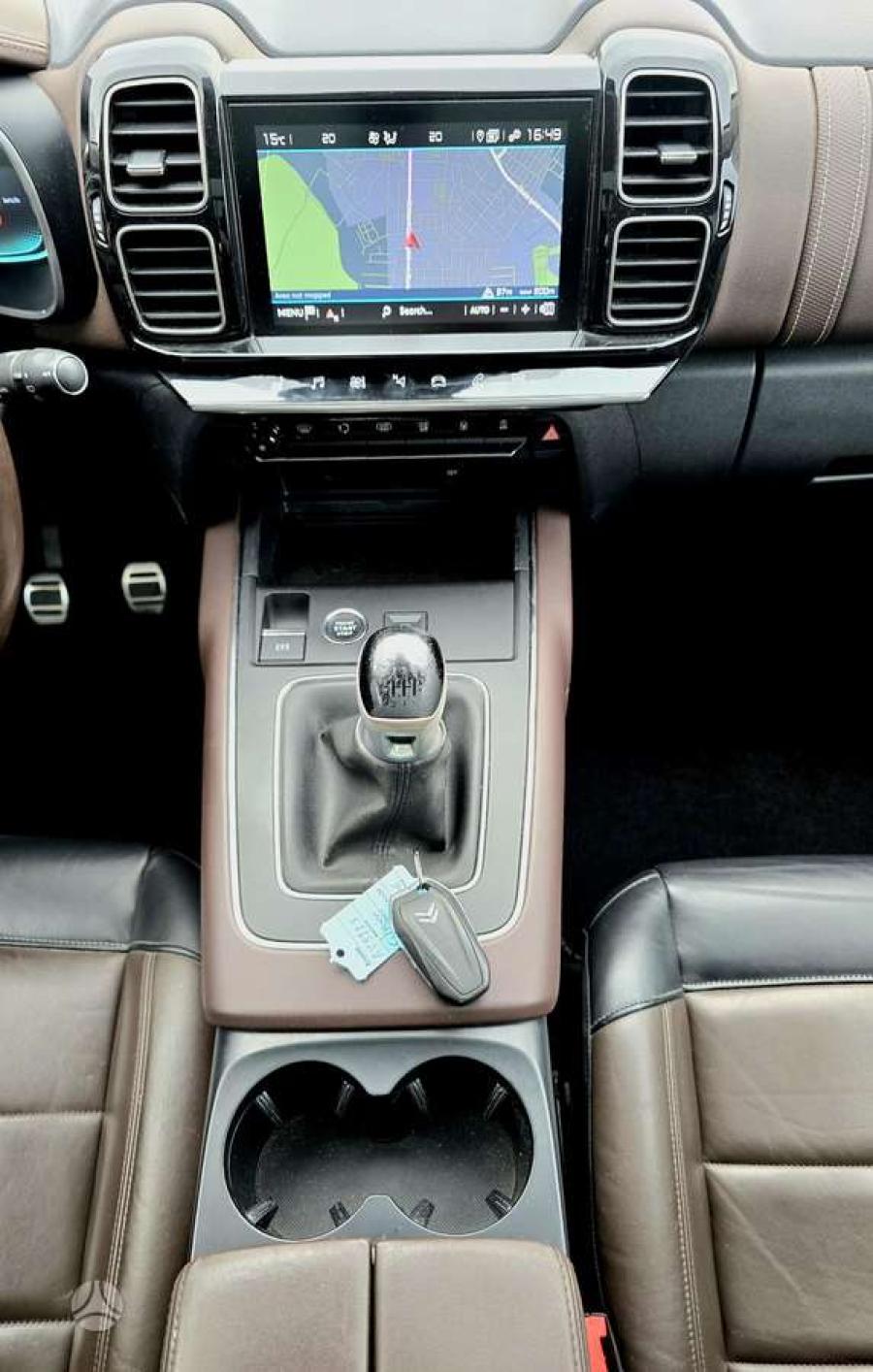 Balts Citroen C5 Aircross 2019 Tauragė, ar dzinēja tilpumu 1.20 L un nobraukumu 190 tūkst. km par 8800 €, foto 20 vietnē AUTOMOTO.COM.LV