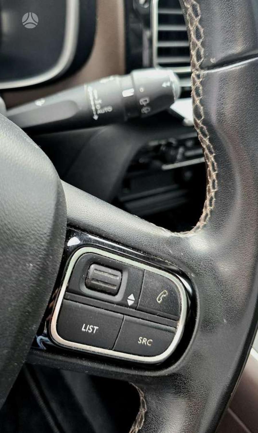 Balts Citroen C5 Aircross 2019 Tauragė, ar dzinēja tilpumu 1.20 L un nobraukumu 190 tūkst. km par 8800 €, foto 24 vietnē AUTOMOTO.COM.LV