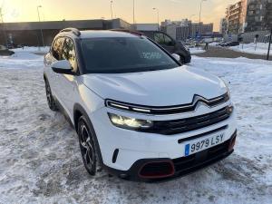 White Citroen C5 Aircross 2021 in Vilnius, with an engine capacity of 1.50 L and mileage of 145 thousand km for 11590 €, photo 4 on AUTOMOTO.COM.LV