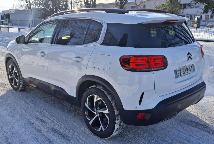 White Citroen C5 Aircross 2021 in Taurage, with an engine capacity of 1.60 L and mileage of 193 thousand km for 11300 €, photo 4 on AUTOMOTO.COM.LV