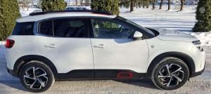 White Citroen C5 Aircross 2021 in Taurage, with an engine capacity of 1.60 L and mileage of 193 thousand km for 11300 €, photo 5 on AUTOMOTO.COM.LV