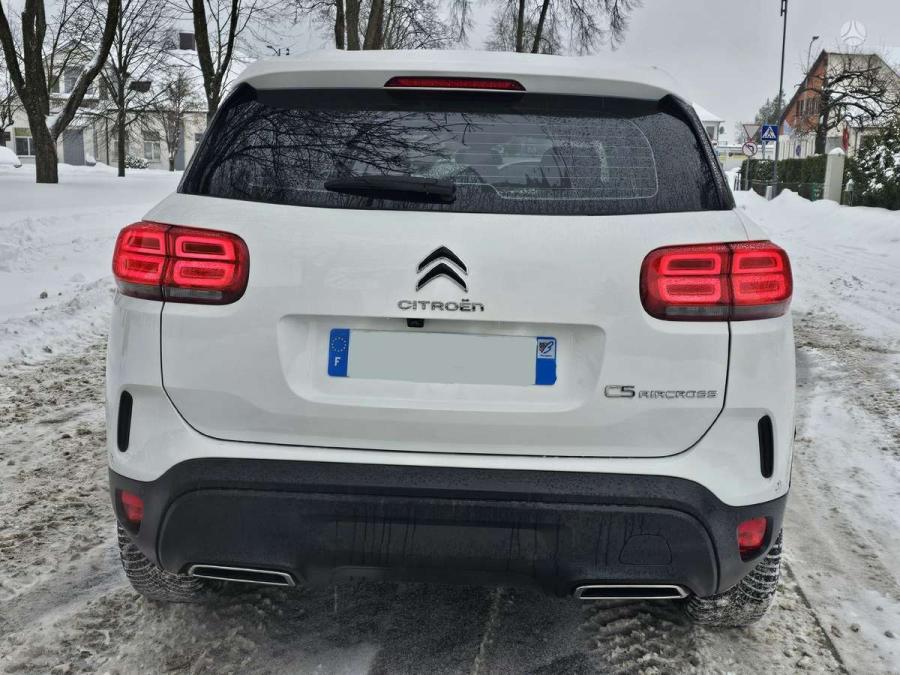 Balts Citroen C5 Aircross 2021 Tauragė, ar dzinēja tilpumu 1.50 L un nobraukumu 200 tūkst. km par 10200 €, foto 5 vietnē AUTOMOTO.COM.LV