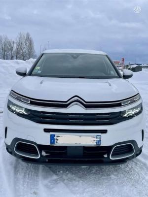 Balts Citroen C5 Aircross 2021 Tauragė, ar dzinēja tilpumu 1.50 L un nobraukumu 190 tūkst. km par 9900 €, foto  vietnē AUTOMOTO.COM.LV