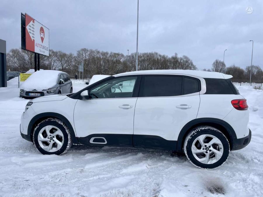 Balts Citroen C5 Aircross 2021 Tauragė, ar dzinēja tilpumu 1.50 L un nobraukumu 190 tūkst. km par 9900 €, foto 4 vietnē AUTOMOTO.COM.LV