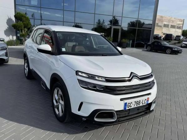 White Citroen C5 Aircross 2021 in Telschi, with an engine capacity of 1.50 L and mileage of 253 thousand km for 10990 €, photo 1 on AUTOMOTO.COM.LV
