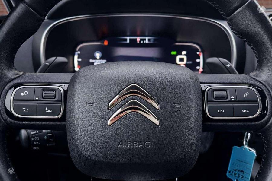 White Citroen C5 Aircross 2021 in Marijampole, with an engine capacity of 1.50 L and mileage of 198 thousand km for 14399 €, photo 16 on AUTOMOTO.COM.LV
