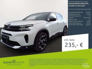 Balts Citroen C5 Aircross 2022 Kauņa, ar dzinēja tilpumu 1.20 L un nobraukumu 20 tūkst. km par 22688 €, foto  vietnē AUTOMOTO.COM.LV