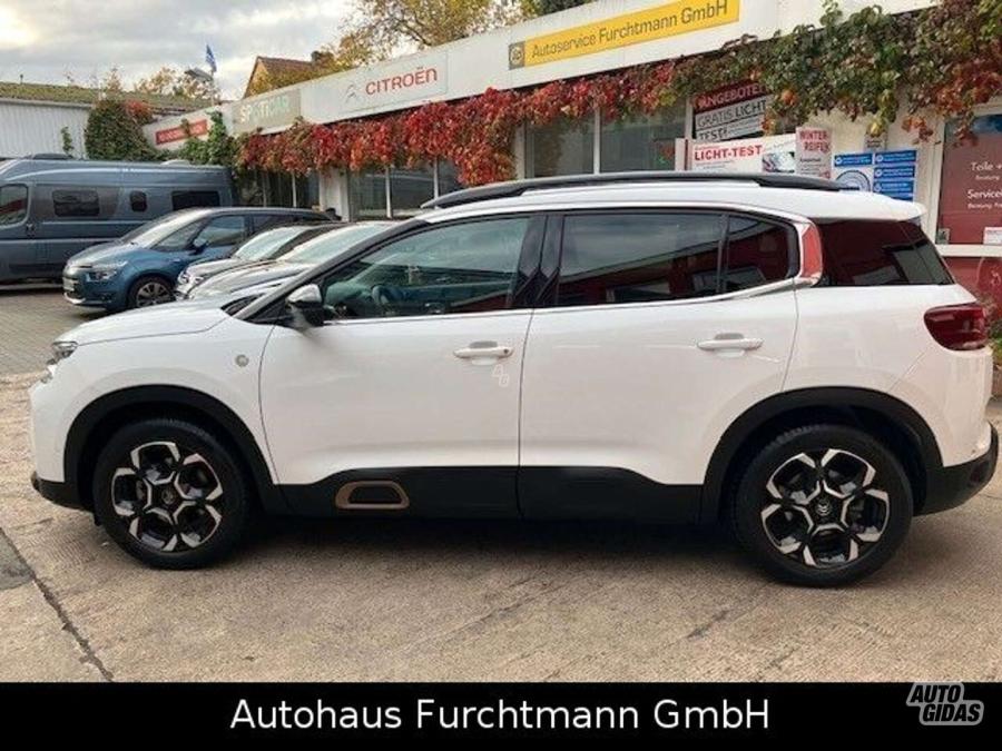 White Citroen C5 Aircross 2022 in Kaunas, with an engine capacity of 1.50 L and mileage of 47 thousand km for 26611 €, photo 3 on AUTOMOTO.COM.LV