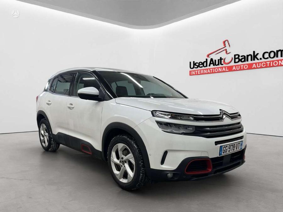 White Citroen C5 Aircross 2022 in Marijampole, with an engine capacity of 1.50 L and mileage of 176 thousand km for 12705 €, photo 3 on AUTOMOTO.COM.LV