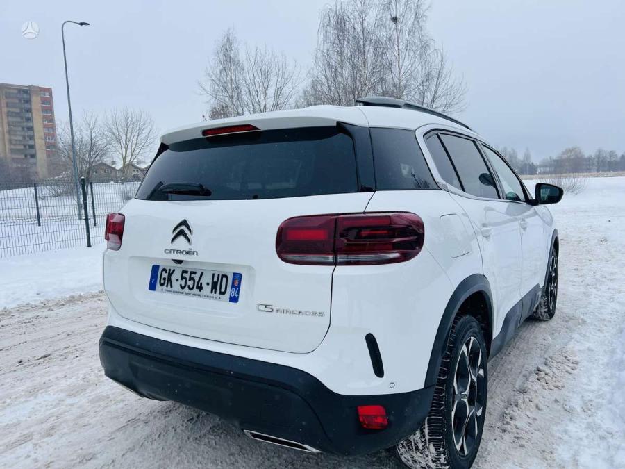 Balts Citroen C5 Aircross 2022 Kauņa, ar dzinēja tilpumu 1.50 L un nobraukumu 185 tūkst. km par 14990 €, foto 8 vietnē AUTOMOTO.COM.LV