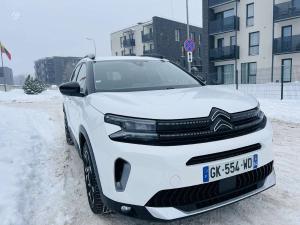 White Citroen C5 Aircross 2022 in Kaunas, with an engine capacity of 1.50 L and mileage of 184 thousand km for 14990 €, photo 4 on AUTOMOTO.COM.LV