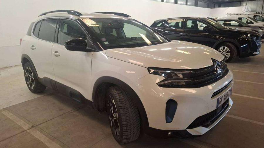 White Citroen C5 Aircross 2022 in Vilnius, with an engine capacity of 1.20 L and mileage of 62 thousand km for 17390 €, photo 32 on AUTOMOTO.COM.LV