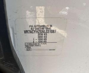 White Citroen C5 Aircross 2022 in Vilnius, with an engine capacity of 1.50 L and mileage of 147 thousand km for 16390 €, photo 26 on AUTOMOTO.COM.LV