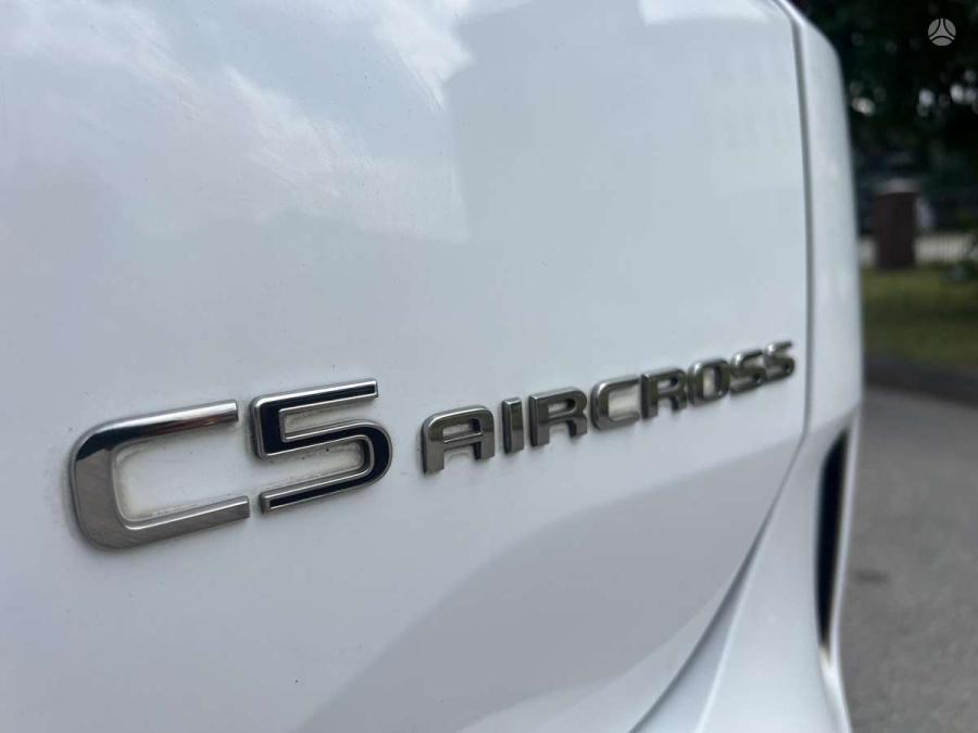 White Citroen C5 Aircross 2022 in Kaunas, with an engine capacity of 1.50 L and mileage of 225 thousand km for 10999 €, photo 17 on AUTOMOTO.COM.LV