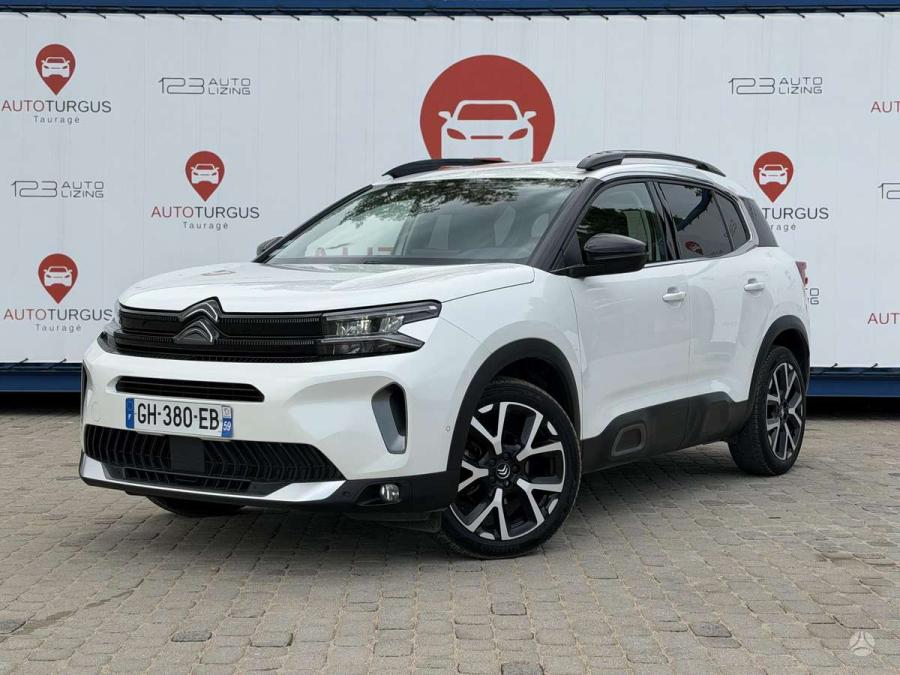 White Citroen C5 Aircross 2022 in Taurage, with an engine capacity of 1.50 L and mileage of 185 thousand km for 13400 €, photo 1 on AUTOMOTO.COM.LV