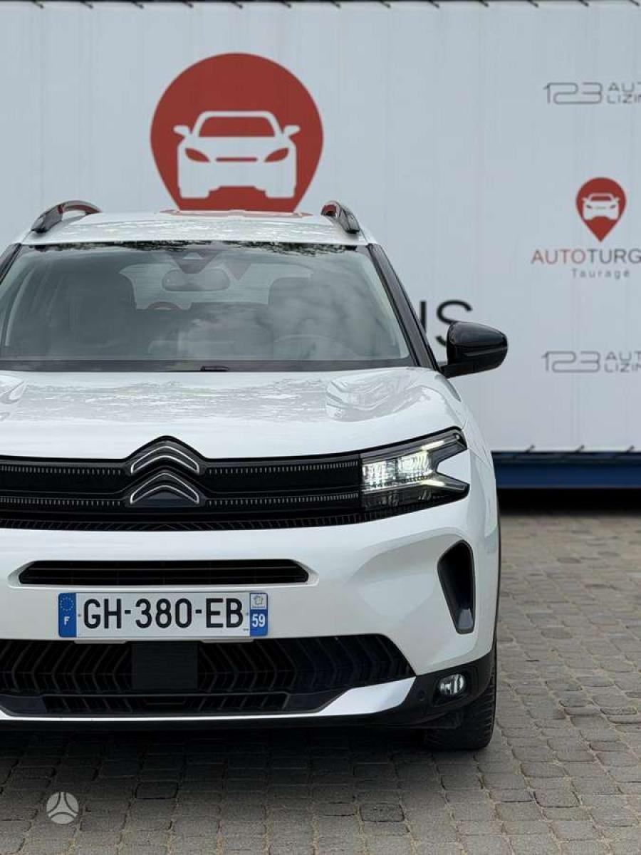 White Citroen C5 Aircross 2022 in Taurage, with an engine capacity of 1.50 L and mileage of 185 thousand km for 13400 €, photo 7 on AUTOMOTO.COM.LV