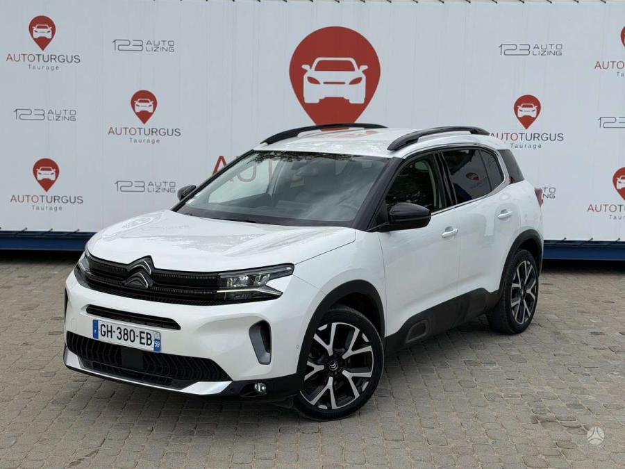 White Citroen C5 Aircross 2022 in Taurage, with an engine capacity of 1.50 L and mileage of 185 thousand km for 13400 €, photo 8 on AUTOMOTO.COM.LV