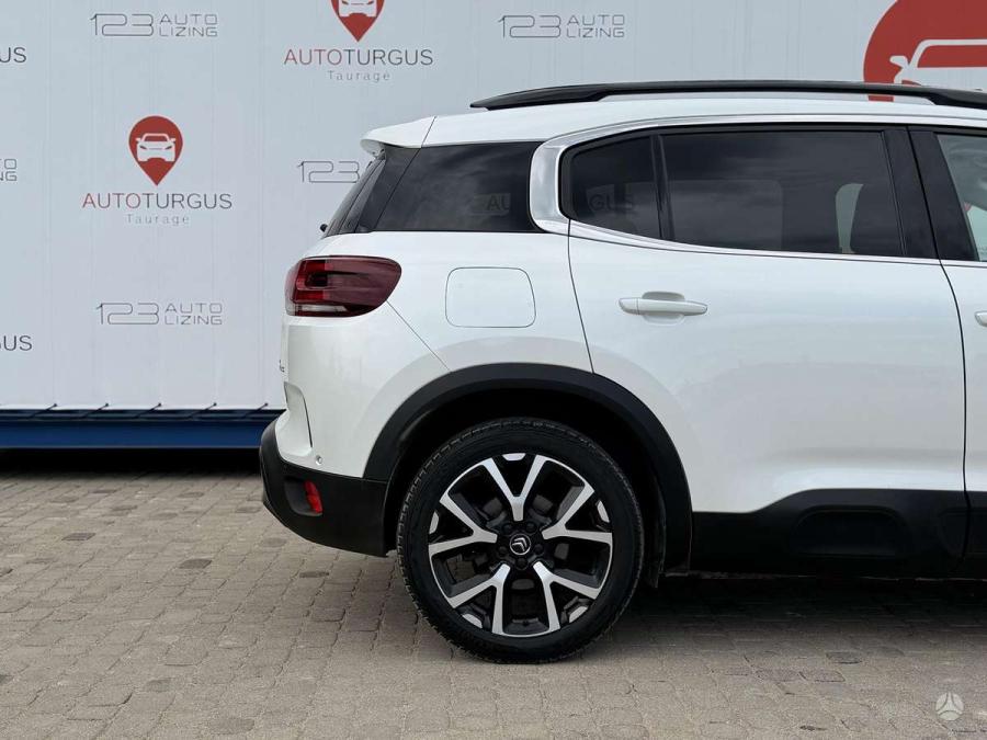 White Citroen C5 Aircross 2022 in Taurage, with an engine capacity of 1.50 L and mileage of 185 thousand km for 13400 €, photo 14 on AUTOMOTO.COM.LV