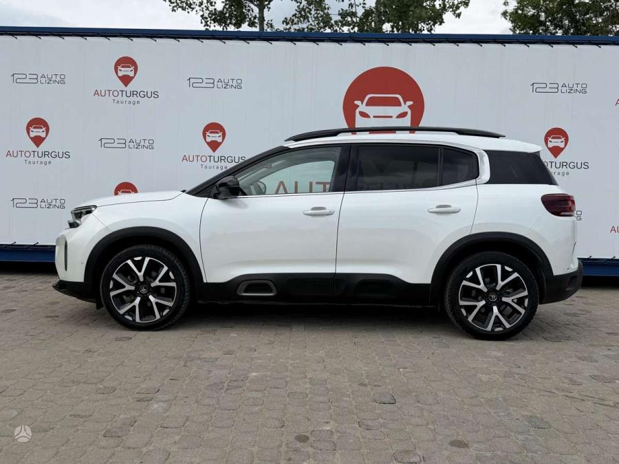 White Citroen C5 Aircross 2022 in Taurage, with an engine capacity of 1.50 L and mileage of 185 thousand km for 13400 €, photo 15 on AUTOMOTO.COM.LV