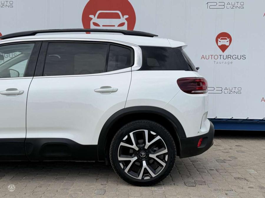 White Citroen C5 Aircross 2022 in Taurage, with an engine capacity of 1.50 L and mileage of 185 thousand km for 13400 €, photo 16 on AUTOMOTO.COM.LV