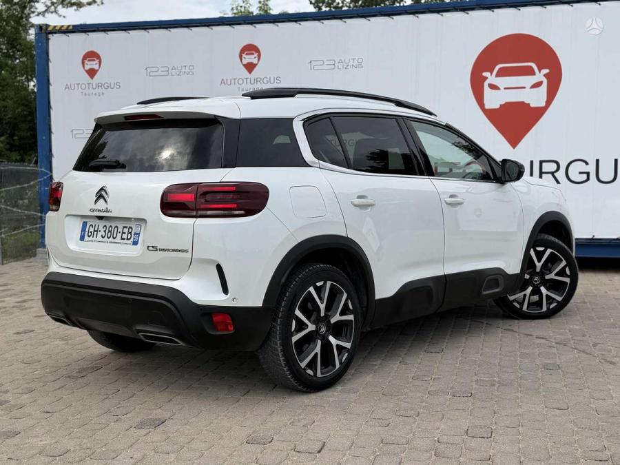 White Citroen C5 Aircross 2022 in Taurage, with an engine capacity of 1.50 L and mileage of 185 thousand km for 13400 €, photo 20 on AUTOMOTO.COM.LV