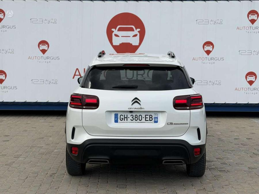White Citroen C5 Aircross 2022 in Taurage, with an engine capacity of 1.50 L and mileage of 185 thousand km for 13400 €, photo 22 on AUTOMOTO.COM.LV