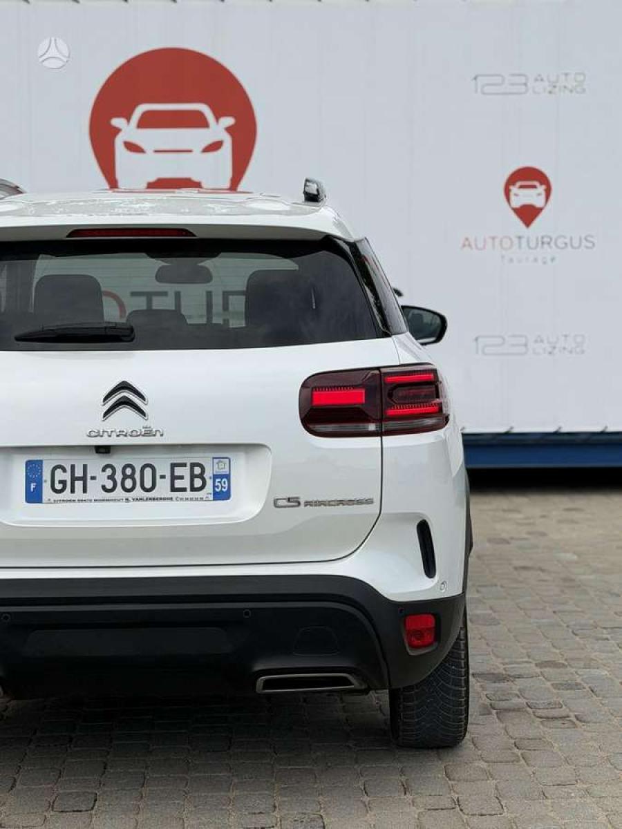 White Citroen C5 Aircross 2022 in Taurage, with an engine capacity of 1.50 L and mileage of 185 thousand km for 13400 €, photo 23 on AUTOMOTO.COM.LV