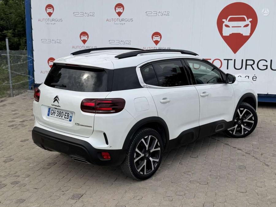 White Citroen C5 Aircross 2022 in Taurage, with an engine capacity of 1.50 L and mileage of 185 thousand km for 13400 €, photo 27 on AUTOMOTO.COM.LV