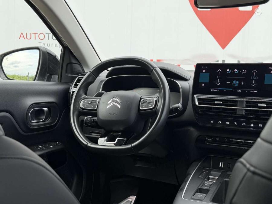 White Citroen C5 Aircross 2022 in Taurage, with an engine capacity of 1.50 L and mileage of 185 thousand km for 13400 €, photo 44 on AUTOMOTO.COM.LV
