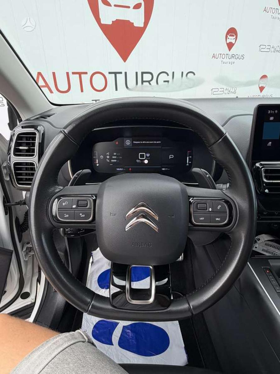 White Citroen C5 Aircross 2022 in Taurage, with an engine capacity of 1.50 L and mileage of 185 thousand km for 13400 €, photo 46 on AUTOMOTO.COM.LV