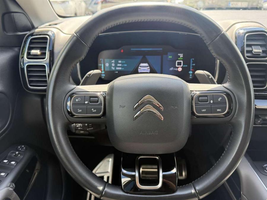 White Citroen C5 Aircross 2022 in Vilnius, with an engine capacity of 1.60 L and mileage of 147 thousand km for 12990 €, photo 10 on AUTOMOTO.COM.LV