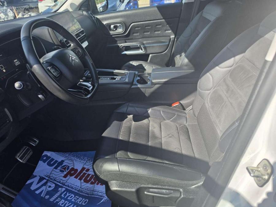 White Citroen C5 Aircross 2022 in Vilnius, with an engine capacity of 1.50 L and mileage of 144 thousand km for 16093 €, photo 11 on AUTOMOTO.COM.LV