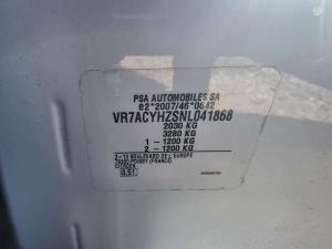 White Citroen C5 Aircross 2022 in Vilnius, with an engine capacity of 1.50 L and mileage of 144 thousand km for 16093 €, photo 19 on AUTOMOTO.COM.LV
