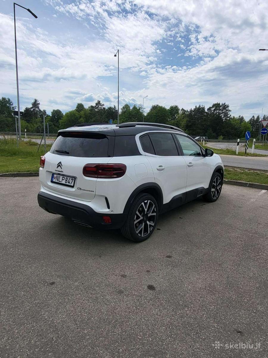 Белый Ситроен C5 Aircross 2022 в Вильнюс, объемом двигателя 1.50 л и пробегом 261 тыс. км за 11100 €, фото 5 на AUTOMOTO.COM.LV