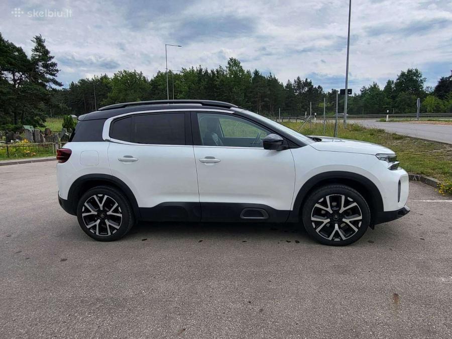 Белый Ситроен C5 Aircross 2022 в Вильнюс, объемом двигателя 1.50 л и пробегом 261 тыс. км за 11100 €, фото 7 на AUTOMOTO.COM.LV