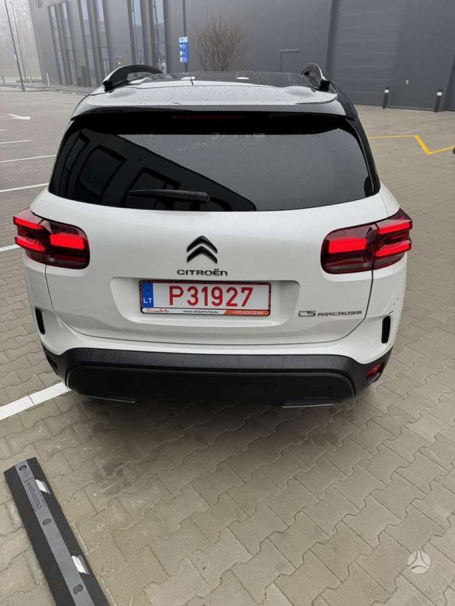 Balts Citroen C5 Aircross 2023 Viļņa, ar dzinēja tilpumu 1.50 L un nobraukumu 251 tūkst. km par 16577 €, foto 6 vietnē AUTOMOTO.COM.LV
