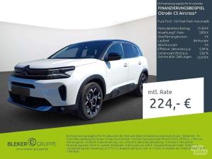 Balts Citroen C5 Aircross 2023 Kauņa, ar dzinēja tilpumu 1.20 L un nobraukumu 23 tūkst. km par 21658 €, foto  vietnē AUTOMOTO.COM.LV
