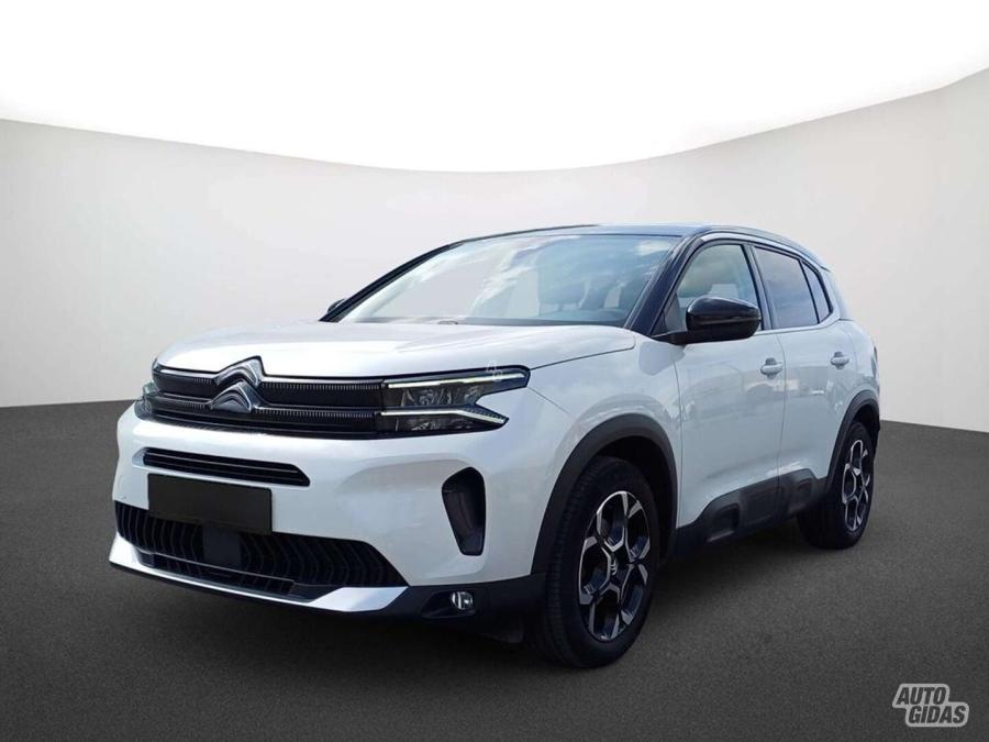 White Citroen C5 Aircross 2023 in Kaunas, with an engine capacity of 1.20 L and mileage of 23 thousand km for 22894 €, photo 3 on AUTOMOTO.COM.LV