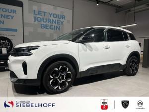 White Citroen C5 Aircross 2023 in Kaunas, with an engine capacity of 1.20 L and mileage of 20 thousand km for 22002 €, photo  on AUTOMOTO.COM.LV