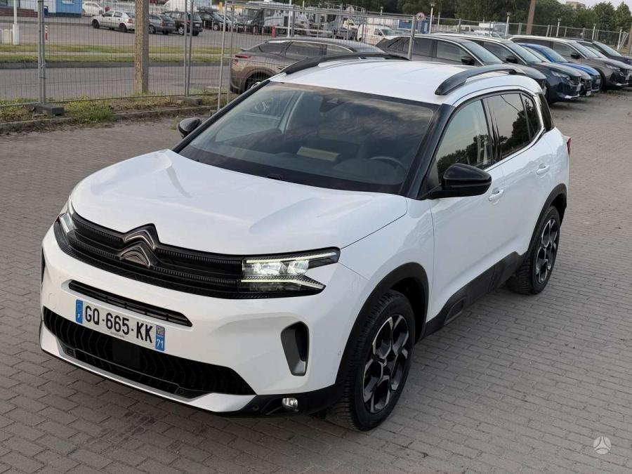 Белый Ситроен C5 Aircross 2023 в Мариямполе, объемом двигателя 1.20 л и пробегом 117 тыс. км за 17182 €, фото 3 на AUTOMOTO.COM.LV