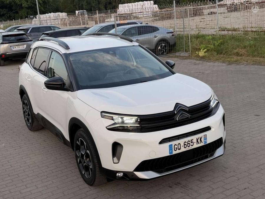 Белый Ситроен C5 Aircross 2023 в Мариямполе, объемом двигателя 1.20 л и пробегом 117 тыс. км за 17182 €, фото 7 на AUTOMOTO.COM.LV