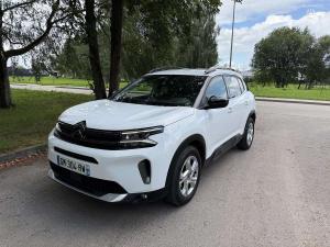White Citroen C5 Aircross 2023 in Taurage, with an engine capacity of 1.50 L and mileage of 189 thousand km for 13200 €, photo  on AUTOMOTO.COM.LV