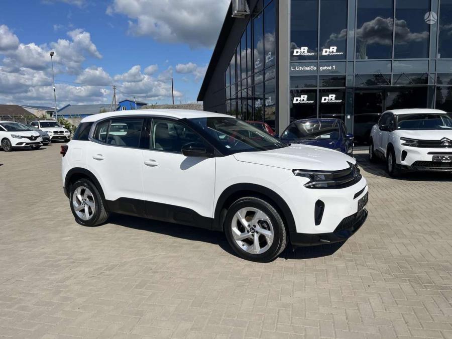 Balts Citroen C5 Aircross 2023 Tauragė, ar dzinēja tilpumu 1.50 L un nobraukumu 193 tūkst. km par 12400 €, foto 1 vietnē AUTOMOTO.COM.LV