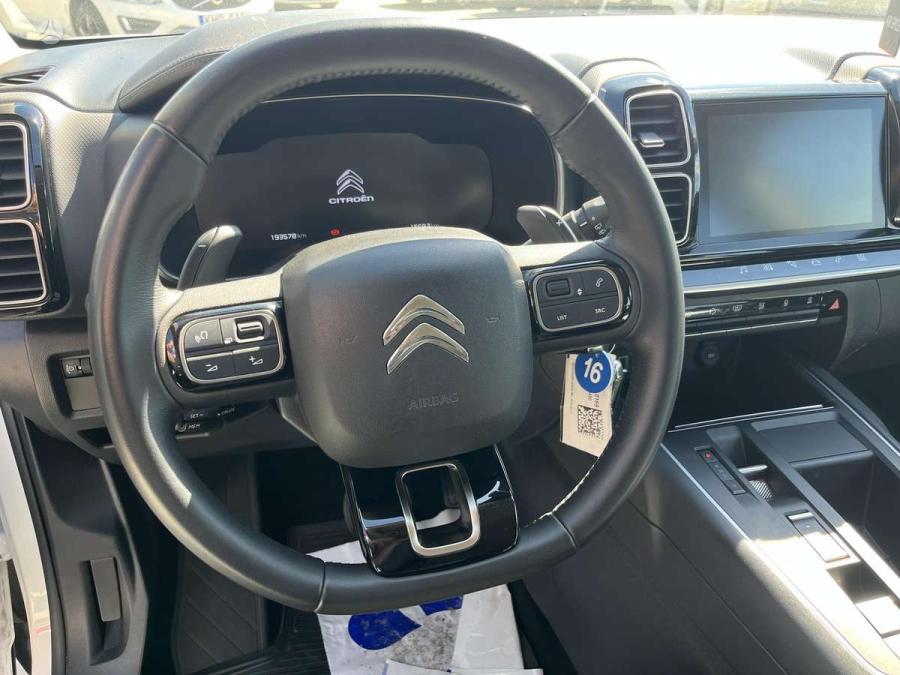 Balts Citroen C5 Aircross 2023 Tauragė, ar dzinēja tilpumu 1.50 L un nobraukumu 193 tūkst. km par 12400 €, foto 17 vietnē AUTOMOTO.COM.LV