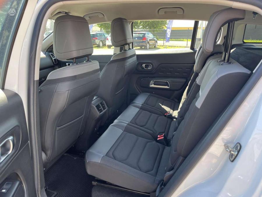 Balts Citroen C5 Aircross 2023 Tauragė, ar dzinēja tilpumu 1.50 L un nobraukumu 193 tūkst. km par 12400 €, foto 18 vietnē AUTOMOTO.COM.LV