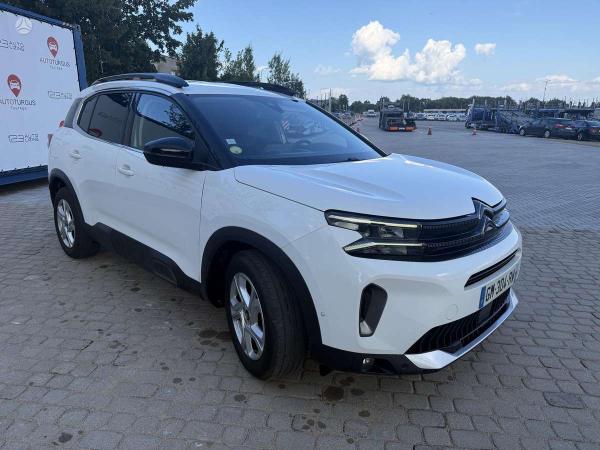 White Citroen C5 Aircross 2023 in Taurage, with an engine capacity of 1.50 L and mileage of 197 thousand km for 12700 €, photo 4 on AUTOMOTO.COM.LV